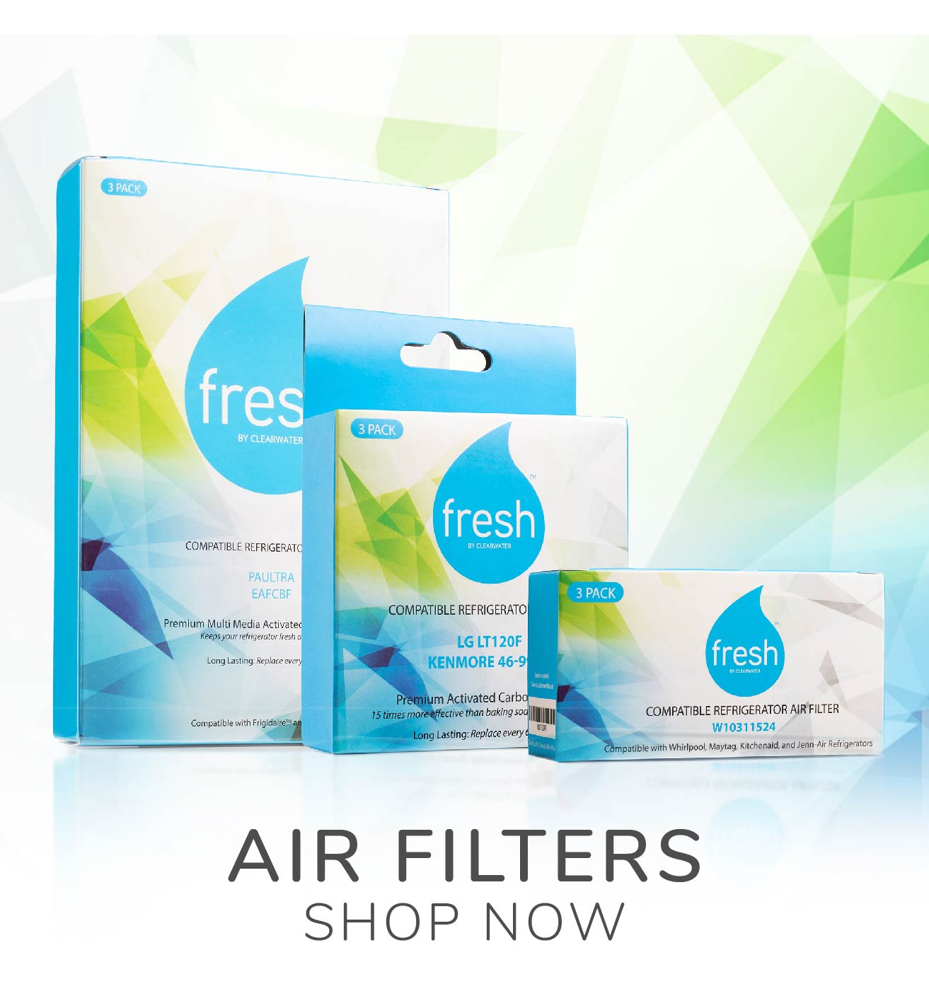 Replacement Refrigerator Air Filters | Mist Filters