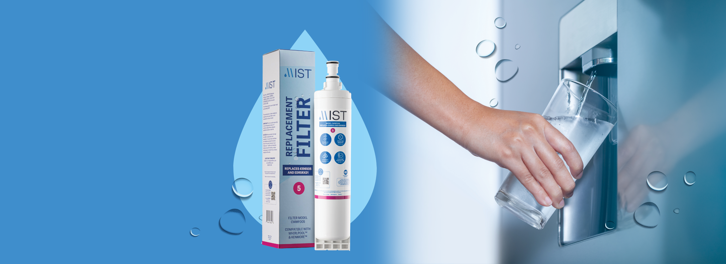Mist Filters: Premium Refrigerator Water Filters