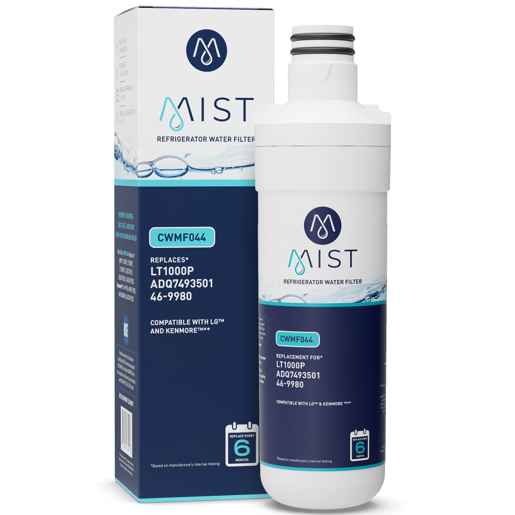 LG LT1000P Water Filter Replacement | Mist Filters